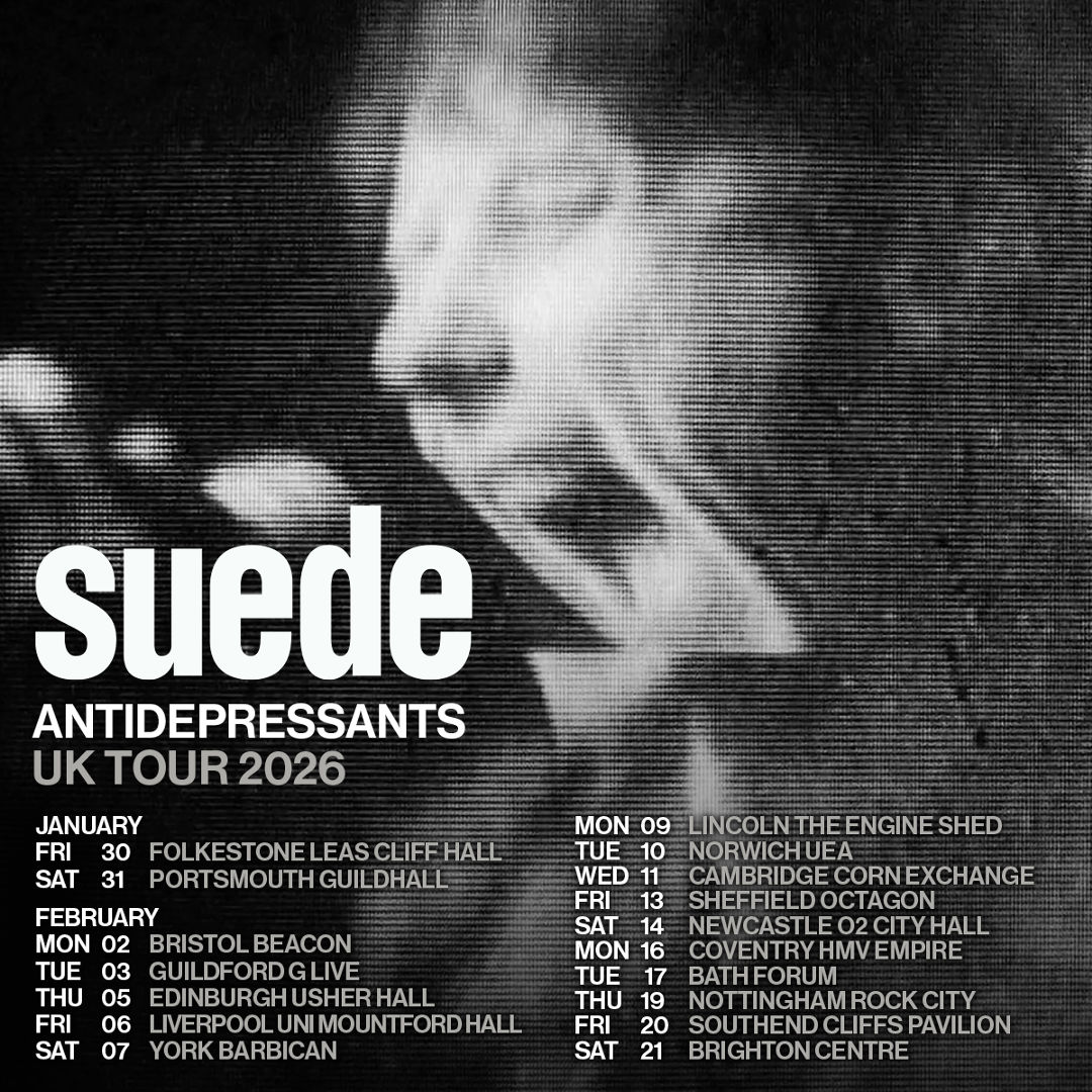 Suede | Norwich Box Office | UEA Ticket Bookings